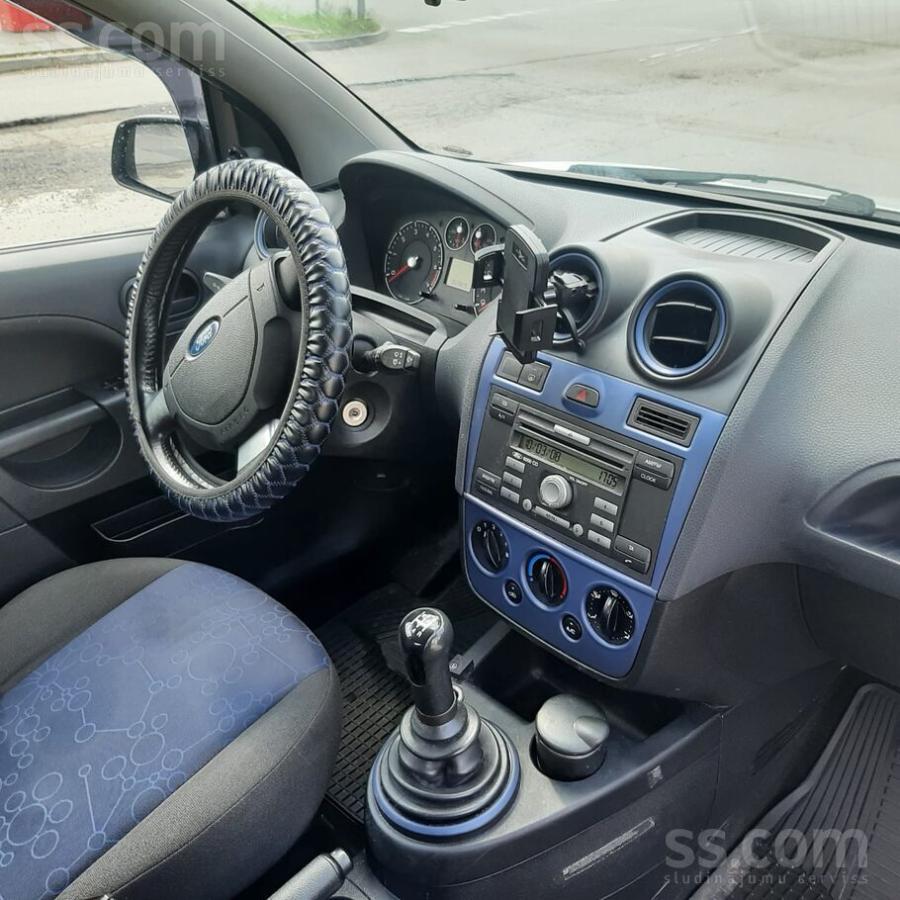 Ford Fiesta 2008 Rīga, ar dzinēja tilpumu 1.40 L un nobraukumu 362 tūkst. km par 1600 €, foto 5 vietnē AUTOMOTO.COM.LV