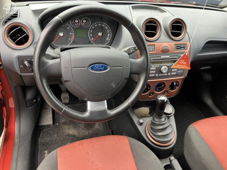 Ford Fiesta 2008 in Vilnius, with an engine capacity of 1.30 L and mileage of 122 thousand km for 1999 €, photo 7 on AUTOMOTO.COM.LV