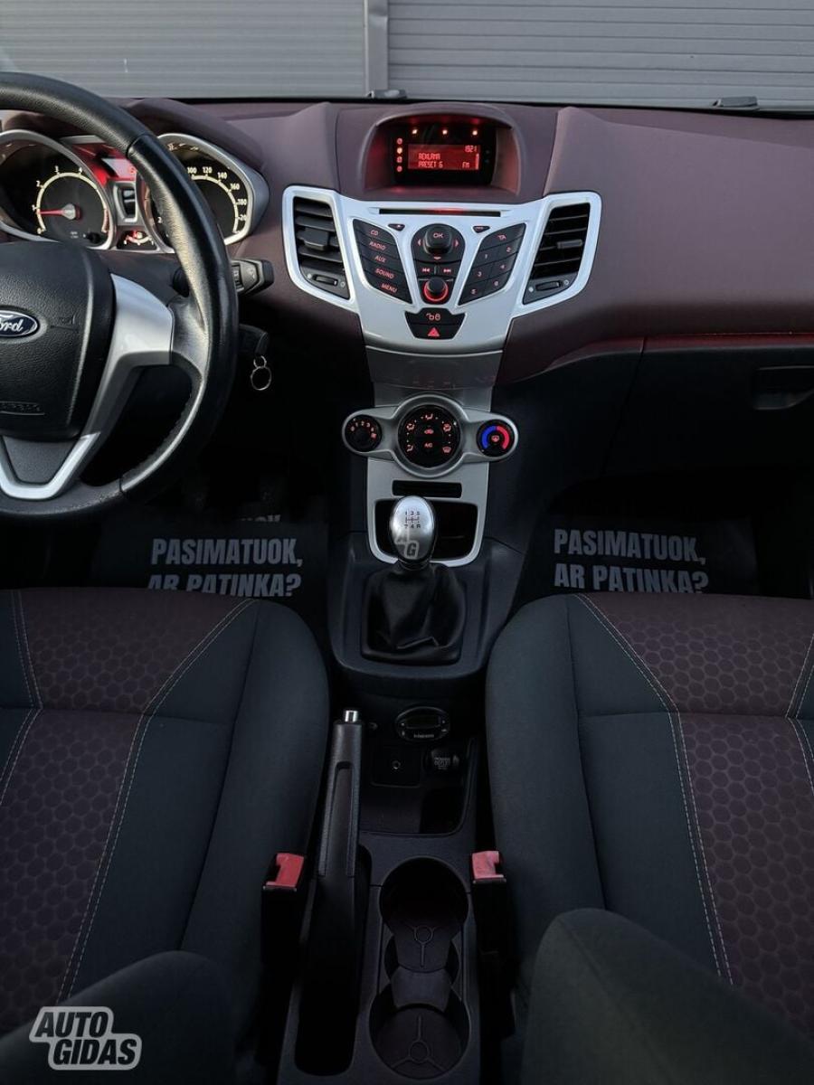 Ford Fiesta 2010 Kauņa, ar dzinēja tilpumu 1.60 L un nobraukumu 167 tūkst. km par 2600 €, foto 27 vietnē AUTOMOTO.COM.LV