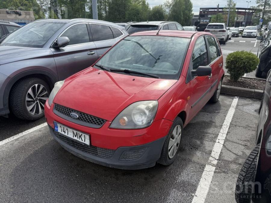 Sarkans Ford Fiesta 2006 Rīga, ar dzinēja tilpumu 1.30 L un nobraukumu 0 tūkst. km par 390 €, foto 1 vietnē AUTOMOTO.COM.LV