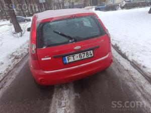 Sarkans Ford Fiesta 2006 Rīga, ar dzinēja tilpumu 1.40 L un nobraukumu 0 tūkst. km par 900 €, foto 6 vietnē AUTOMOTO.COM.LV