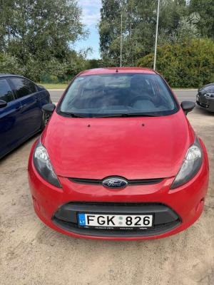 Sarkans Ford Fiesta 2011 Viļņa, ar dzinēja tilpumu 1.20 L un nobraukumu 125 tūkst. km par 550 €, foto 6 vietnē AUTOMOTO.COM.LV