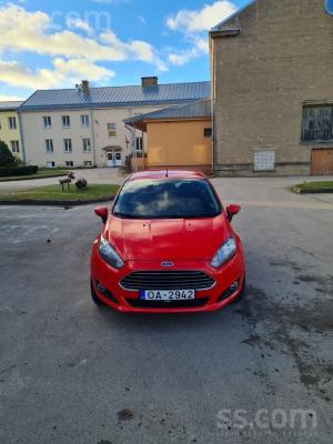 Sarkans Ford Fiesta 2013 Jelgava, ar dzinēja tilpumu 1.00 L un nobraukumu 120 tūkst. km par 3800 €, foto  vietnē AUTOMOTO.COM.LV