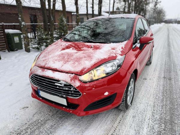 Sarkans Ford Fiesta 2013 Kauņa, ar dzinēja tilpumu 1.00 L un nobraukumu 130 tūkst. km par 3450 €, foto 1 vietnē AUTOMOTO.COM.LV