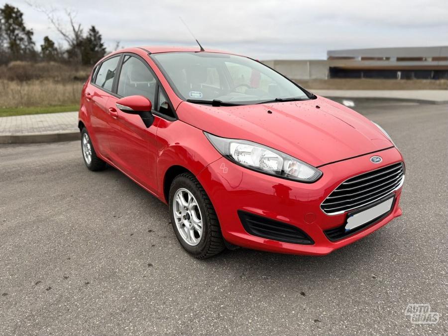 Red Ford Fiesta 2013 in Kaunas, with an engine capacity of 1.00 L and mileage of 140 thousand km for 3400 €, photo 3 on AUTOMOTO.COM.LV