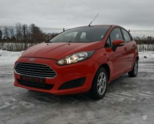 Sarkans Ford Fiesta 2013 Kauņa, ar dzinēja tilpumu 1.00 L un nobraukumu 140 tūkst. km par 3450 €, foto  vietnē AUTOMOTO.COM.LV