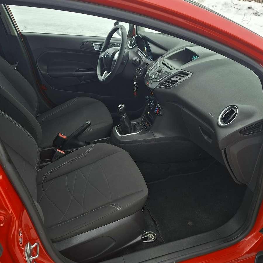 Sarkans Ford Fiesta 2013 Kauņa, ar dzinēja tilpumu 1.00 L un nobraukumu 140 tūkst. km par 3450 €, foto 11 vietnē AUTOMOTO.COM.LV