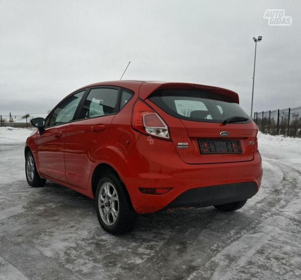 Red Ford Fiesta 2013 in Kaunas, with an engine capacity of 1.00 L and mileage of 140 thousand km for 3400 €, photo 4 on AUTOMOTO.COM.LV