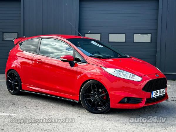 Red Ford Fiesta 2013 in Tallinn, with an engine capacity of 1.60 L and mileage of 258 thousand km for 6200 €, photo 3 on AUTOMOTO.COM.LV