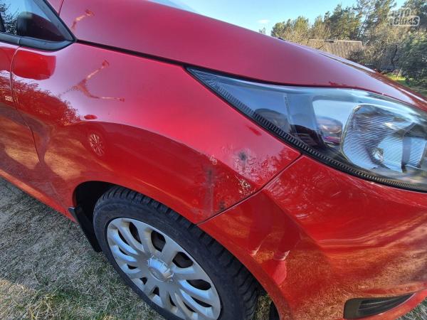 Red Ford Fiesta 2013 in Vilnius, with an engine capacity of 1.00 L and mileage of 175 thousand km for 2400 €, photo 7 on AUTOMOTO.COM.LV