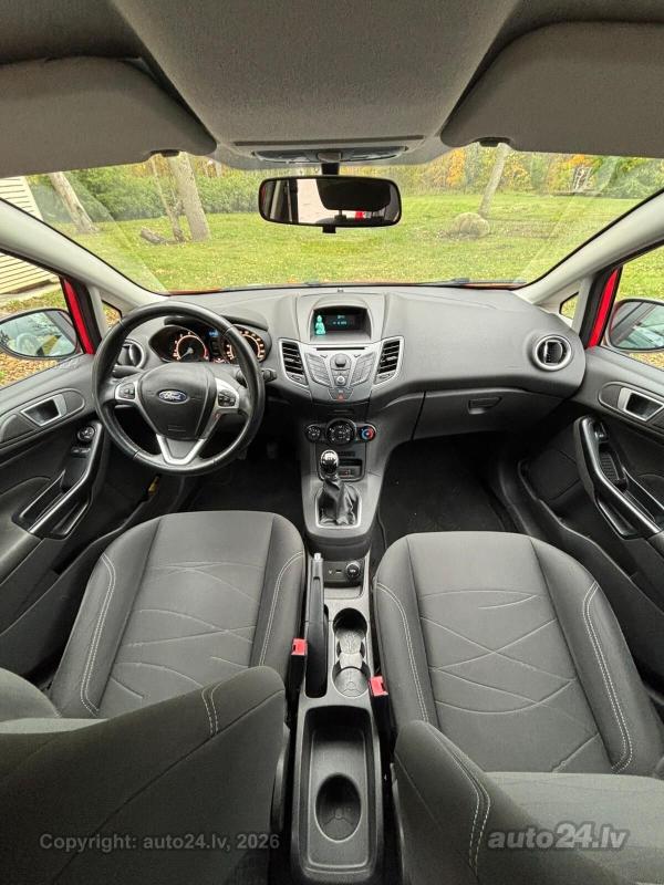 Red Ford Fiesta 2013 in Tallinn, with an engine capacity of 1.20 L and mileage of 158 thousand km for 4800 €, photo 5 on AUTOMOTO.COM.LV