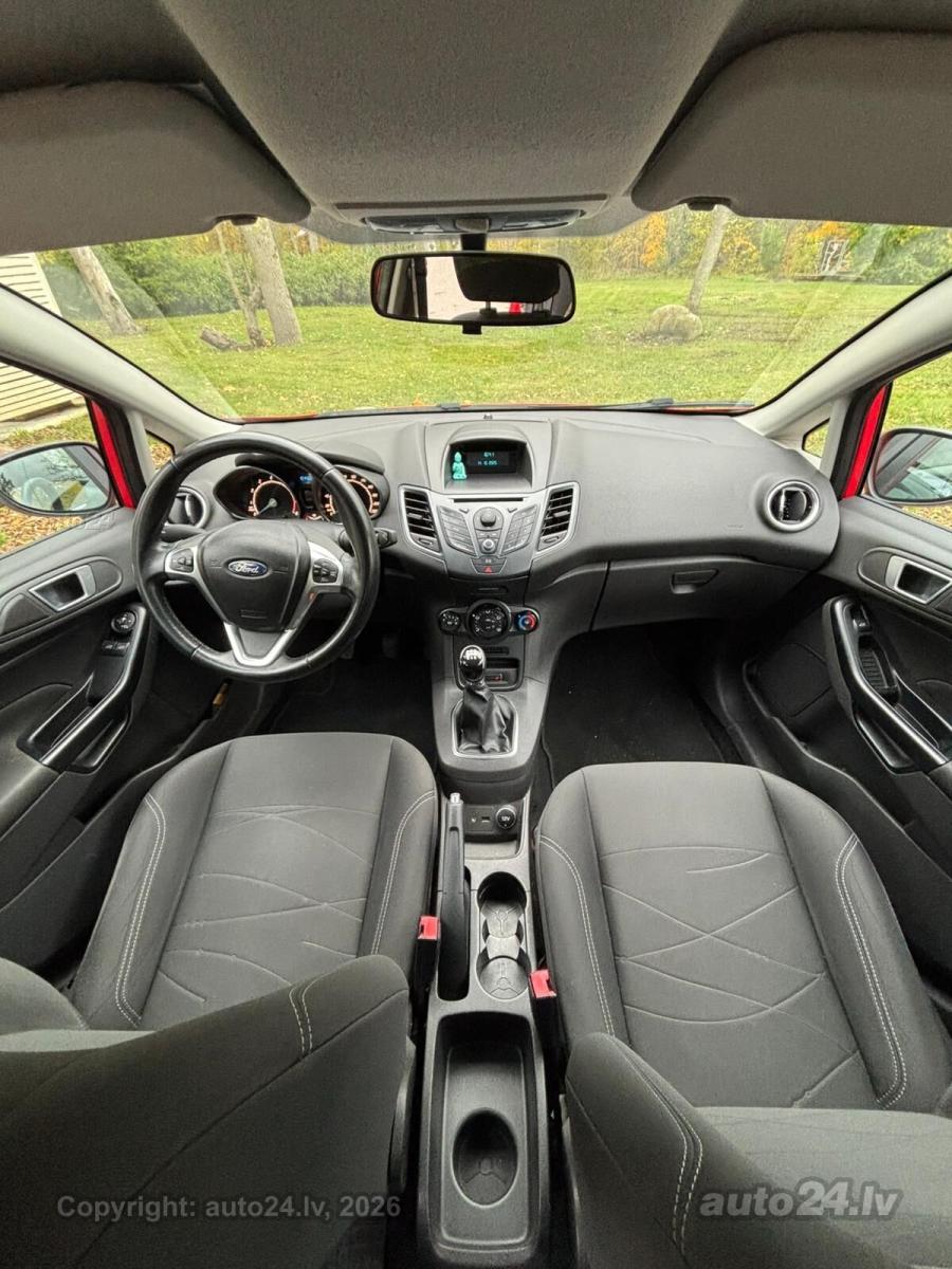 Red Ford Fiesta 2013 in Tallinn, with an engine capacity of 1.20 L and mileage of 158 thousand km for 4800 €, photo 6 on AUTOMOTO.COM.LV