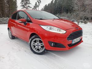 Sarkans Ford Fiesta 2014 Viļņa, ar dzinēja tilpumu 1.60 L un nobraukumu 299 tūkst. km par 3550 €, foto 3 vietnē AUTOMOTO.COM.LV