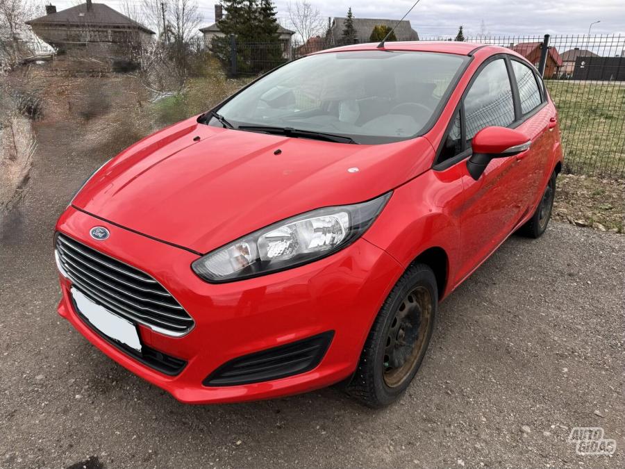 Sarkans Ford Fiesta 2014 Kauņa, ar dzinēja tilpumu 1.00 L un nobraukumu 113 tūkst. km par 1550 €, foto 1 vietnē AUTOMOTO.COM.LV