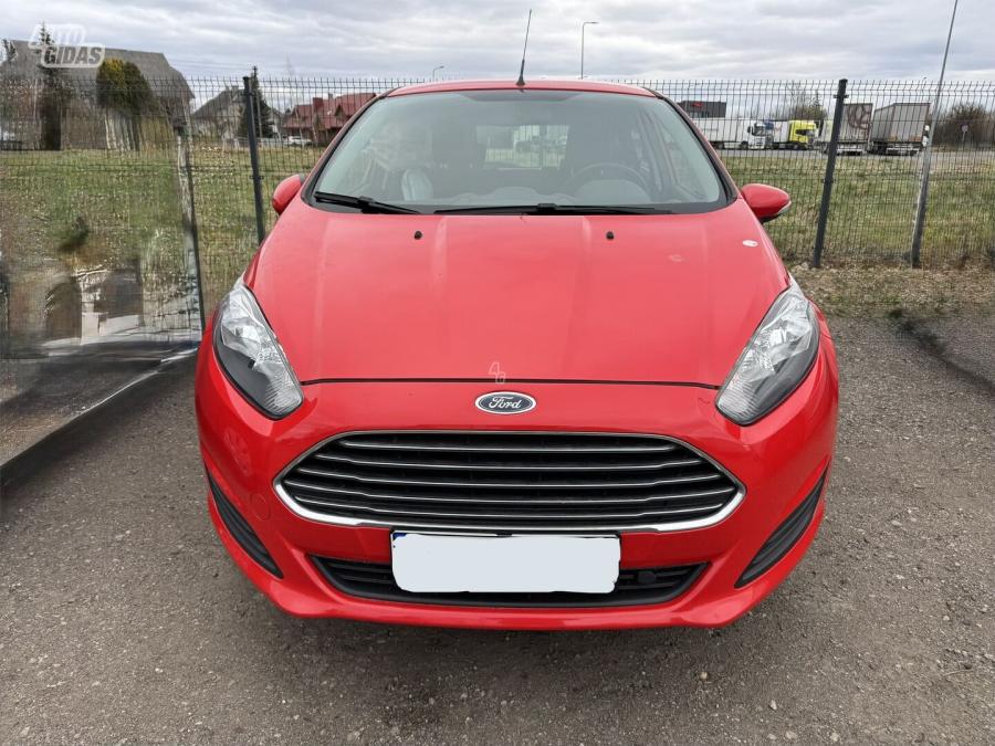 Sarkans Ford Fiesta 2014 Kauņa, ar dzinēja tilpumu 1.00 L un nobraukumu 113 tūkst. km par 1550 €, foto 3 vietnē AUTOMOTO.COM.LV