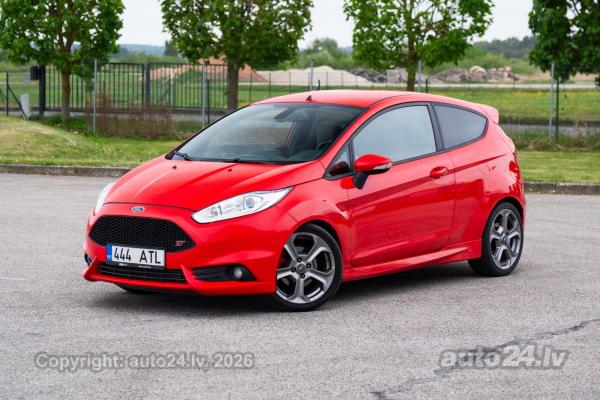 Red Ford Fiesta 2014 in Tartu, with an engine capacity of 1.60 L and mileage of 248 thousand km for 6850 €, photo 3 on AUTOMOTO.COM.LV