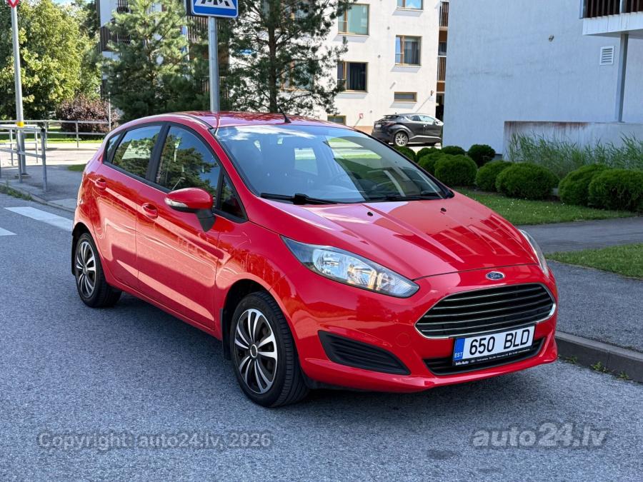 Sarkans Ford Fiesta 2014 Tallina, ar dzinēja tilpumu 1.20 L un nobraukumu 113 tūkst. km par 4990 €, foto 11 vietnē AUTOMOTO.COM.LV