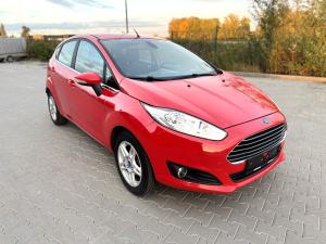 Sarkans Ford Fiesta 2014 Kauņa, ar dzinēja tilpumu 1.00 L un nobraukumu 113 tūkst. km par 3500 €, foto  vietnē AUTOMOTO.COM.LV