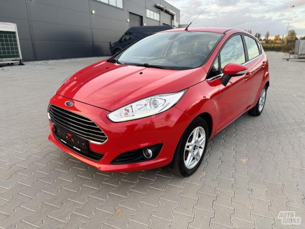 Ford Fiesta 2014 in Kaunas on AUTOMOTO.COM.LV Red Ford Fiesta 2014 in Kaunas, with an engine capacity of 1.00 L and mileage of 113 thousand km for 3500 €, photo 3 on AUTOMOTO.COM.LV