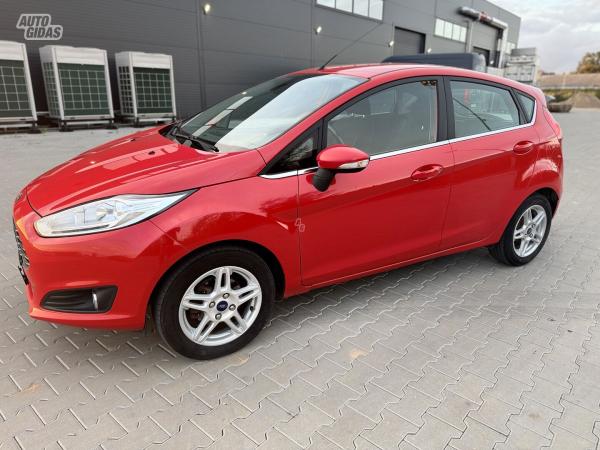 Ford Fiesta 2014 in Kaunas on AUTOMOTO.COM.LV Red Ford Fiesta 2014 in Kaunas, with an engine capacity of 1.00 L and mileage of 113 thousand km for 3500 €, photo 6 on AUTOMOTO.COM.LV