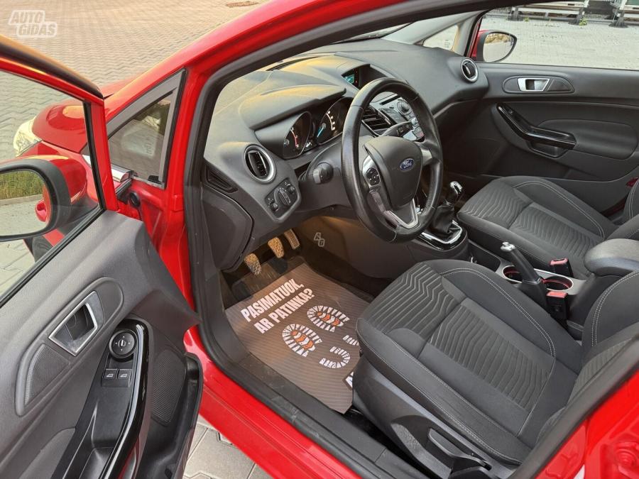 Red Ford Fiesta 2014 in Kaunas, with an engine capacity of 1.00 L and mileage of 113 thousand km for 3500 €, photo 14 on AUTOMOTO.COM.LV