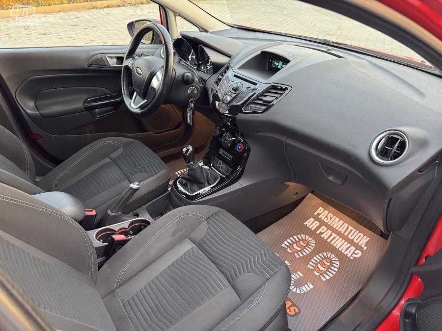 Red Ford Fiesta 2014 in Kaunas, with an engine capacity of 1.00 L and mileage of 113 thousand km for 3500 €, photo 15 on AUTOMOTO.COM.LV
