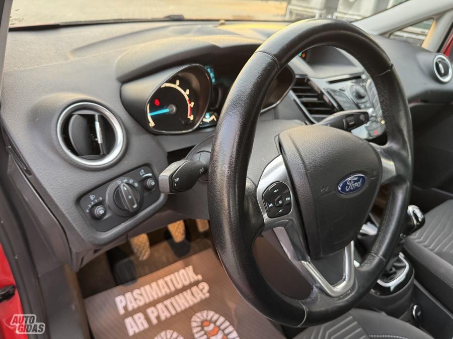 Red Ford Fiesta 2014 in Kaunas, with an engine capacity of 1.00 L and mileage of 113 thousand km for 3500 €, photo 16 on AUTOMOTO.COM.LV