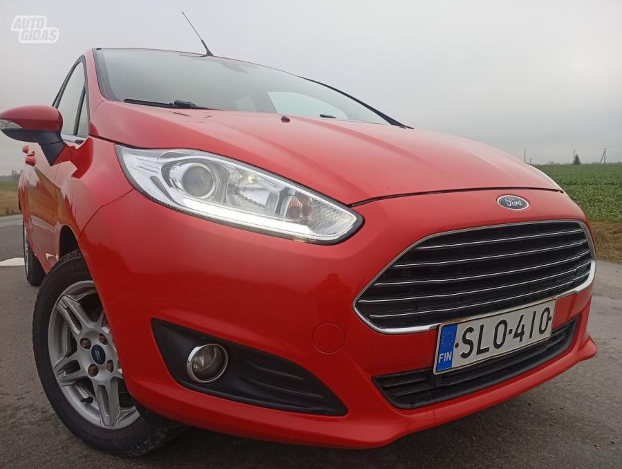Red Ford Fiesta 2015 in Vilnius, with an engine capacity of 1.60 L and mileage of 299 thousand km for 3700 €, photo 9 on AUTOMOTO.COM.LV