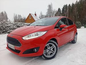 Sarkans Ford Fiesta 2015 Viļņa, ar dzinēja tilpumu 1.60 L un nobraukumu 299 tūkst. km par 3550 €, foto 3 vietnē AUTOMOTO.COM.LV