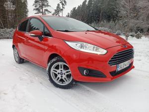 Red Ford Fiesta 2015 in Vilnius, with an engine capacity of 1.60 L and mileage of 299 thousand km for 3550 €, photo  on AUTOMOTO.COM.LV