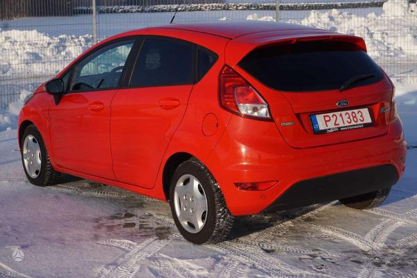 Sarkans Ford Fiesta 2015 Klaipėda, ar dzinēja tilpumu 1.00 L un nobraukumu 144 tūkst. km par 3900 €, foto 4 vietnē AUTOMOTO.COM.LV