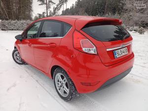 Red Ford Fiesta 2015 in Vilnius, with an engine capacity of 1.60 L and mileage of 300 thousand km for 3550 €, photo 4 on AUTOMOTO.COM.LV