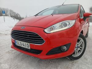 Sarkans Ford Fiesta 2015 Viļņa, ar dzinēja tilpumu 1.60 L un nobraukumu 300 tūkst. km par 3550 €, foto 7 vietnē AUTOMOTO.COM.LV