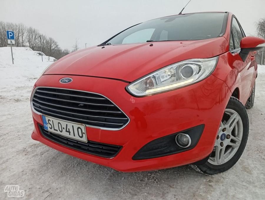 Sarkans Ford Fiesta 2015 Viļņa, ar dzinēja tilpumu 1.60 L un nobraukumu 300 tūkst. km par 3550 €, foto 7 vietnē AUTOMOTO.COM.LV