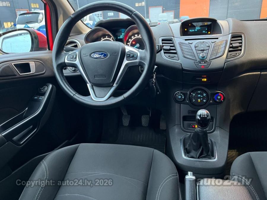 Sarkans Ford Fiesta 2015 Kuresāre, ar dzinēja tilpumu 1.00 L un nobraukumu 111 tūkst. km par 5390 €, foto 12 vietnē AUTOMOTO.COM.LV