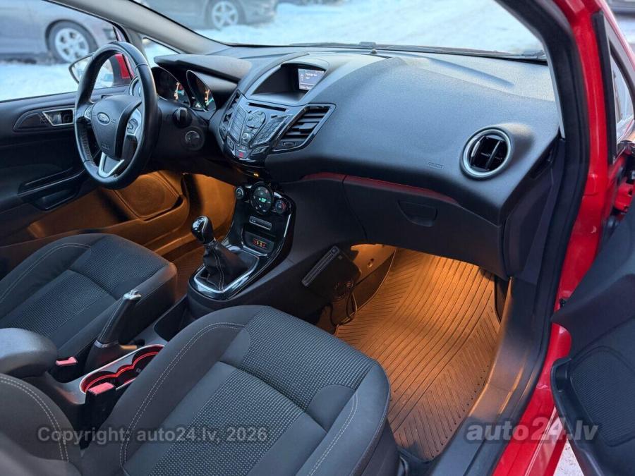 Sarkans Ford Fiesta 2016 Veru, ar dzinēja tilpumu 1.00 L un nobraukumu 157 tūkst. km par 5490 €, foto 5 vietnē AUTOMOTO.COM.LV