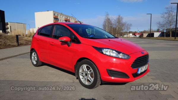 Red Ford Fiesta 2016 in Tallinn, with an engine capacity of 1.20 L and mileage of 110 thousand km for 6300 €, photo 3 on AUTOMOTO.COM.LV