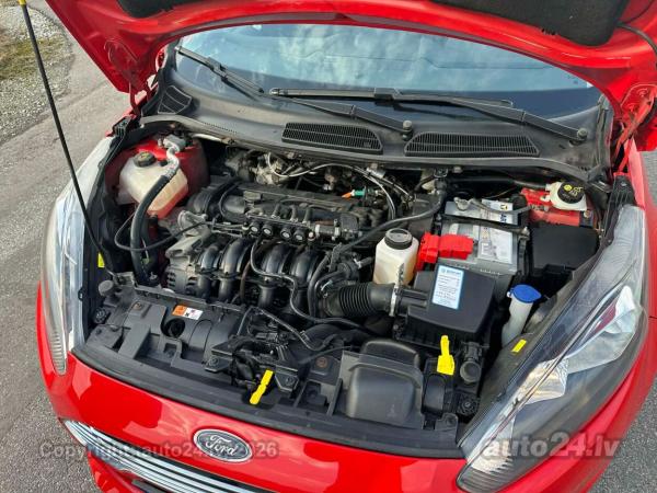 Red Ford Fiesta 2016 in Tallinn, with an engine capacity of 1.20 L and mileage of 110 thousand km for 6300 €, photo 7 on AUTOMOTO.COM.LV