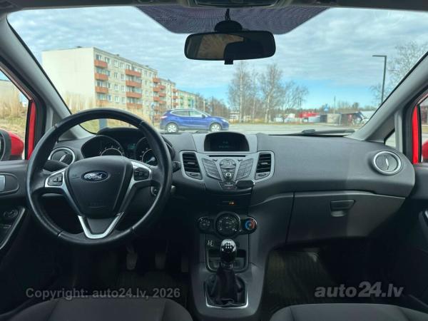 Red Ford Fiesta 2016 in Tallinn, with an engine capacity of 1.20 L and mileage of 110 thousand km for 6300 €, photo 8 on AUTOMOTO.COM.LV