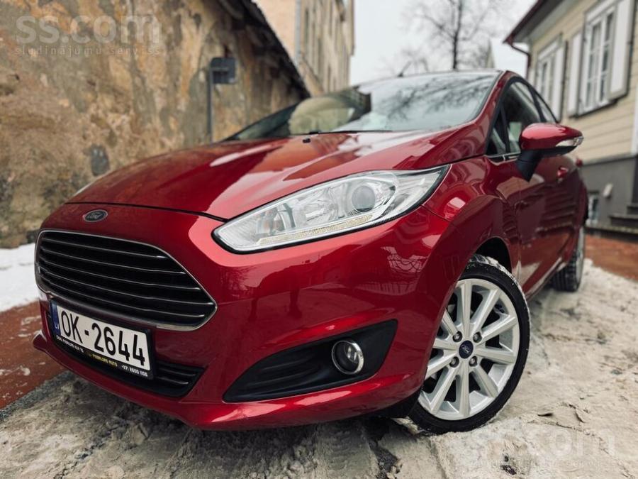 Sarkans Ford Fiesta 2016 Cēsis, ar dzinēja tilpumu 1.00 L un nobraukumu 0 tūkst. km par 5990 €, foto 4 vietnē AUTOMOTO.COM.LV