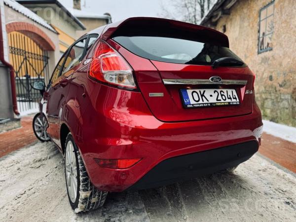 Red Ford Fiesta 2016 in Cesis, with an engine capacity of 1.00 L and mileage of 0 thousand km for 5990 €, photo 7 on AUTOMOTO.COM.LV
