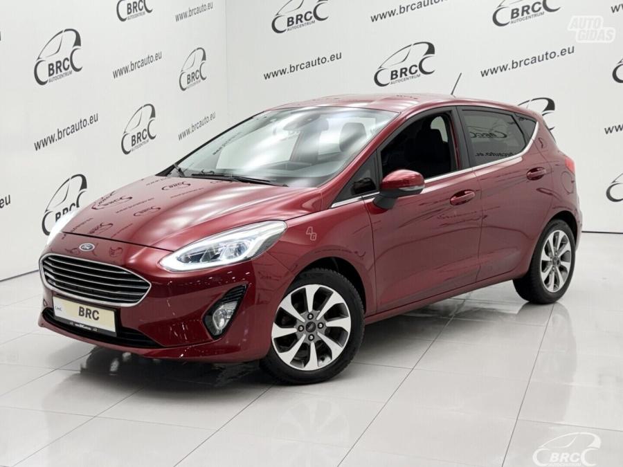Red Ford Fiesta 2017 in Avizieniai, with an engine capacity of 1.00 L and mileage of 104 thousand km for 6300 €, photo 1 on AUTOMOTO.COM.LV