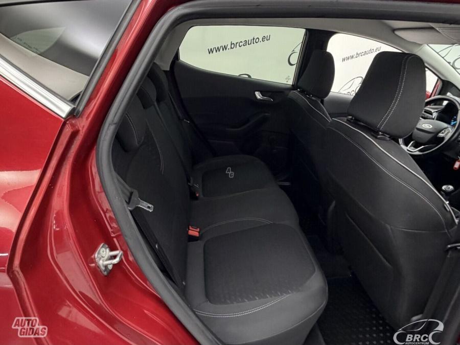 Red Ford Fiesta 2017 in Avizieniai, with an engine capacity of 1.00 L and mileage of 104 thousand km for 6300 €, photo 12 on AUTOMOTO.COM.LV