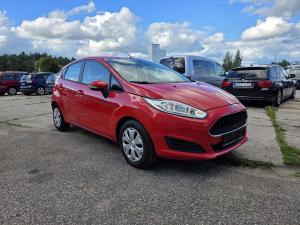 Sarkans Ford Fiesta 2017 Utena, ar dzinēja tilpumu 1.50 L un nobraukumu 185 tūkst. km par 3650 €, foto  vietnē AUTOMOTO.COM.LV