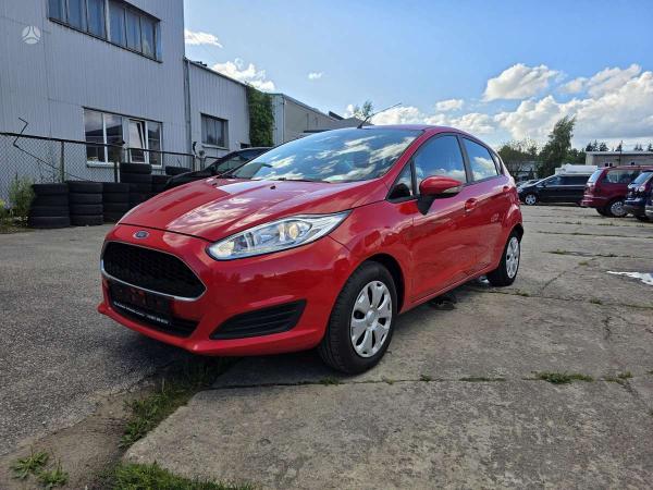 Sarkans Ford Fiesta 2017 Utena, ar dzinēja tilpumu 1.50 L un nobraukumu 185 tūkst. km par 3650 €, foto 2 vietnē AUTOMOTO.COM.LV
