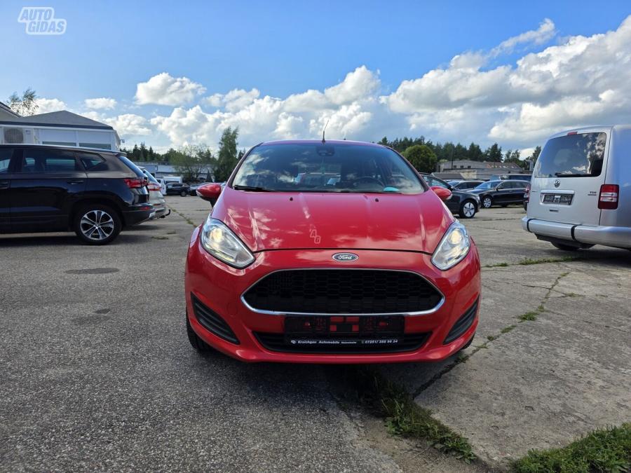 Sarkans Ford Fiesta 2017 Utena, ar dzinēja tilpumu 1.50 L un nobraukumu 185 tūkst. km par 3400 €, foto 8 vietnē AUTOMOTO.COM.LV