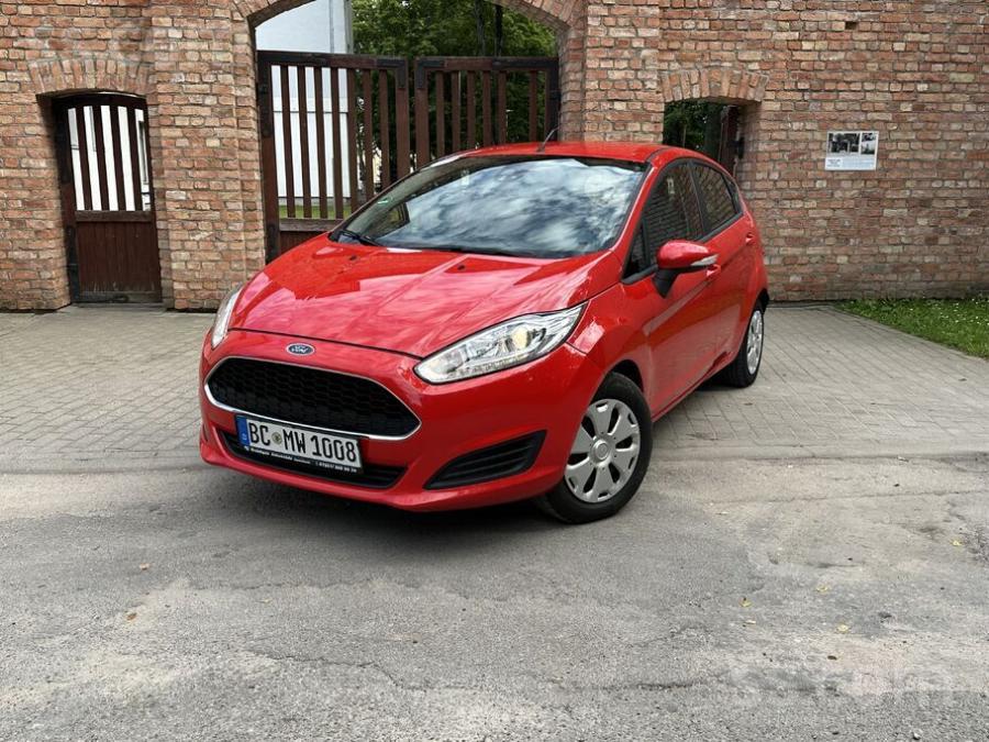 Sarkans Ford Fiesta 2017 Jelgava, ar dzinēja tilpumu 1.50 L un nobraukumu 186 tūkst. km par 6000 €, foto 1 vietnē AUTOMOTO.COM.LV