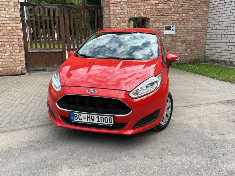 Sarkans Ford Fiesta 2017 Jelgava, ar dzinēja tilpumu 1.50 L un nobraukumu 186 tūkst. km par 6000 €, foto 4 vietnē AUTOMOTO.COM.LV