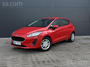 Red Ford Fiesta 2018 in Riga, with an engine capacity of 1.10 L and mileage of 113 thousand km for 7195 €, photo 1 on AUTOMOTO.COM.LV