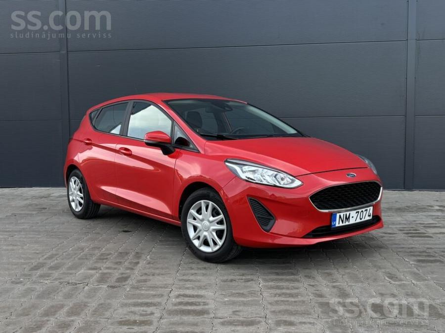 Red Ford Fiesta 2018 in Riga, with an engine capacity of 1.10 L and mileage of 113 thousand km for 7195 €, photo 2 on AUTOMOTO.COM.LV